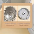 Automatic Stirring Coffee Mug, One Button Reusable Mixing Cup for Tea ...