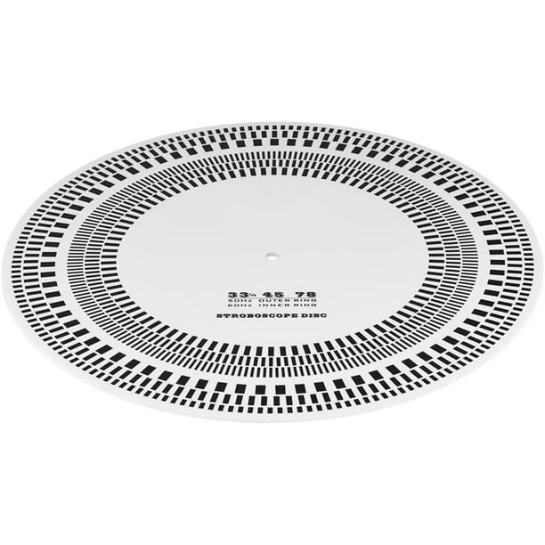 Profesional LP Phono Speed Test Disk, LP Turntables Record Tachometer ...