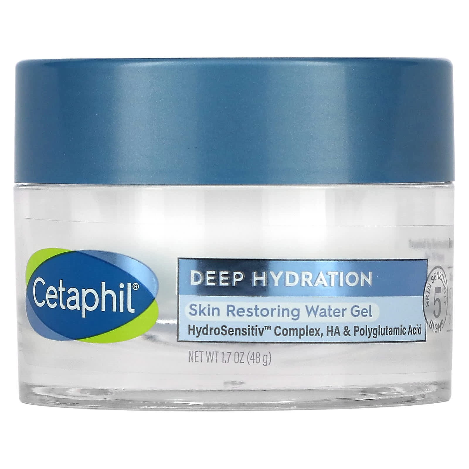Cetaphil Deep Hydration Skin Restoring Water Gel with Hyaluronic and ...