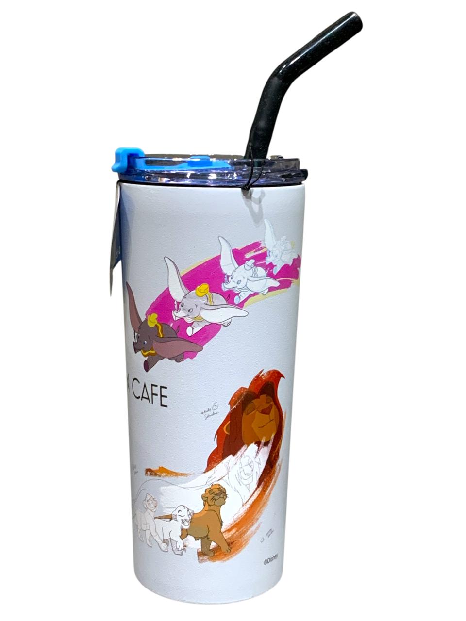 Personajes DIsney Vaso Termo doble Pared Acero Inoxidable con tapa y ...