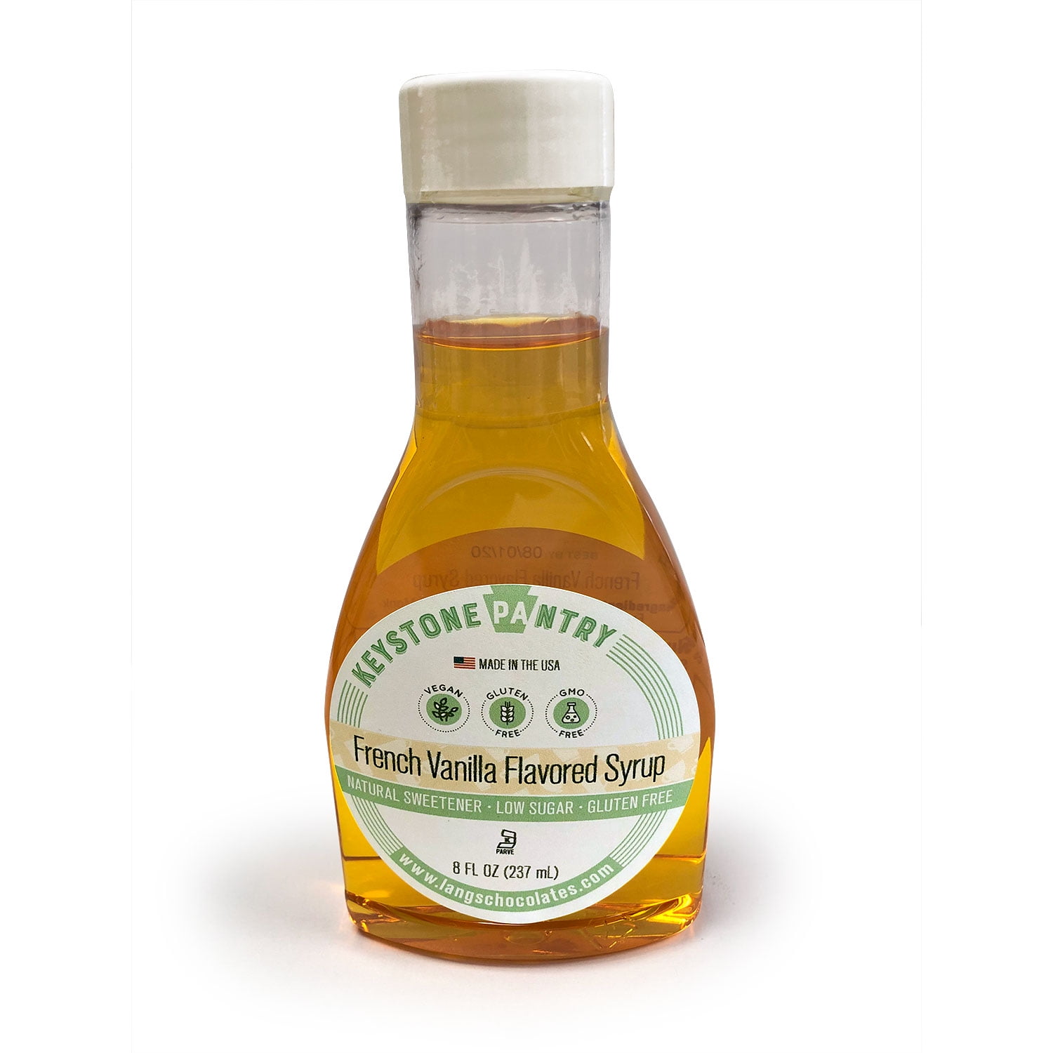 Keystone Pantry French Vanilla Flavored syrup, sweetened with Allulose ...
