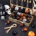 24Pcs 4 Colors Foam Scale Ball with Cord Pendant Decorations Mixed ...