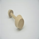 Yageerya Double Ended Egg Tart Pastry Pusher Wooden Pastry Tamper ...