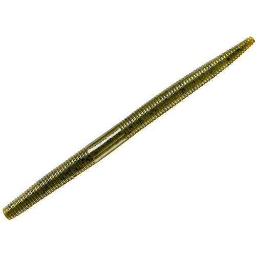 YUM Dinger Soft Plastic Worm 4" Green Pumpkin 8 Count - Walmart.com