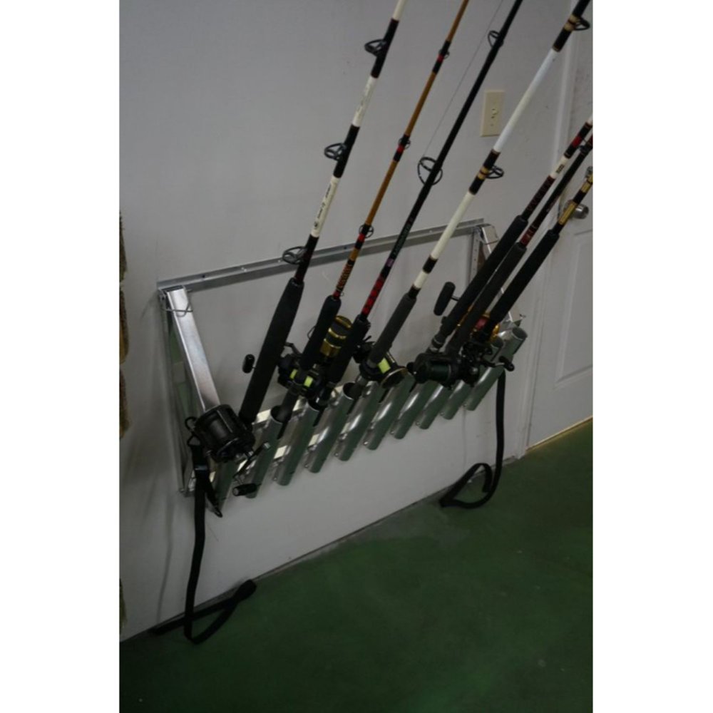 Truck/Wall Fishing Rod Rack - Alum. - Walmart.com - Walmart.com