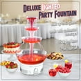 Nostalgia Retro 3-Tier Lighted Party Fountain - Walmart.com