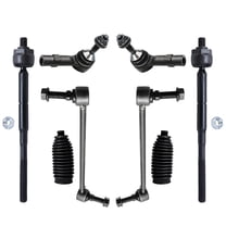 Detroit Axle - 6pc Front Suspension Kit for 2010-2015 Ford Flex Taurus ...