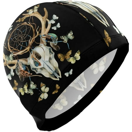 Swimming Cap Deer Skull Adult Swim Cap Polyester | Walmart Canada