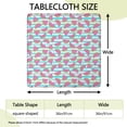 Avocado Tablecloth Aesthetic Green Fruit Design Kawaii Cute Pattern fo ...