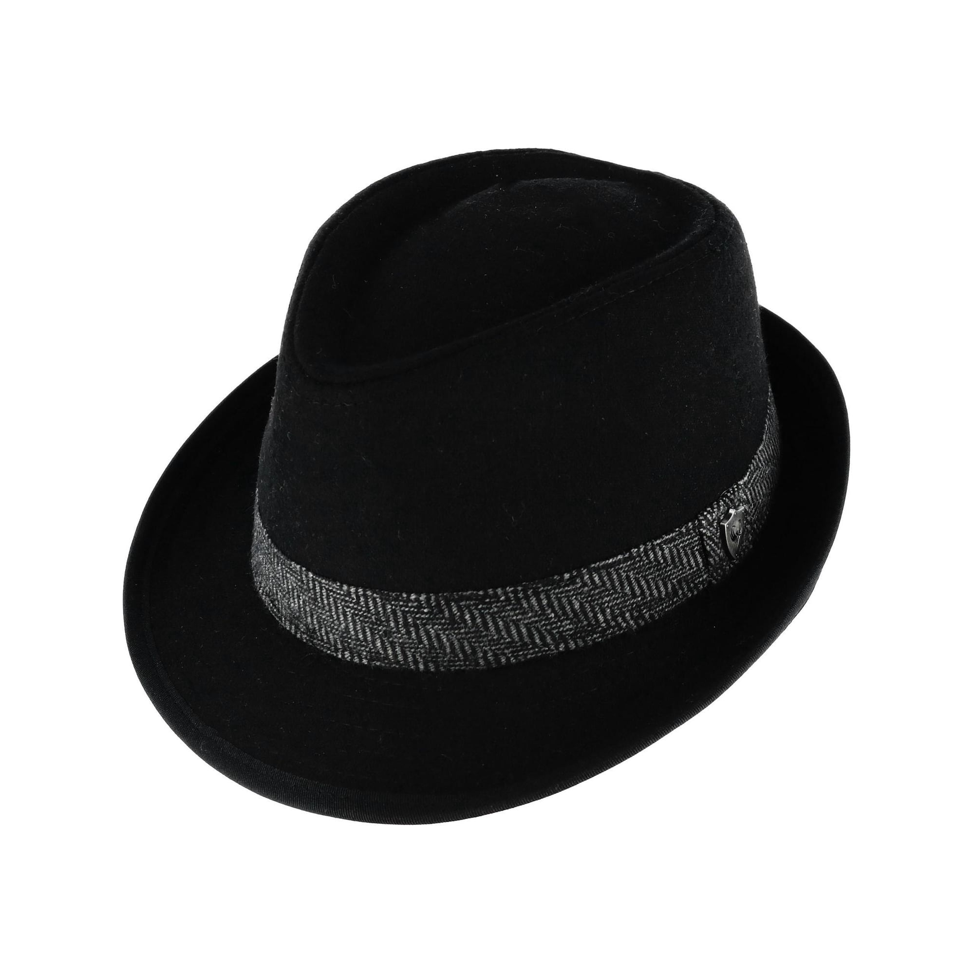 Click here for Ascentix Wool Blend All Season Fedora Hat With Her... prices