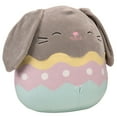 Squishmallows 12" Grey Bunny - Blake, The Stuffed Animal Plush Toy ...
