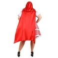 Plus Size Knee Length Red Riding Hood Costume - Walmart.com