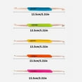 5 Pcs Double Head Crochet Hooks Ergonomical Knitting Needle Craft Tool ...