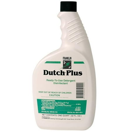 Franklin Cleaning Technology F414212 32 oz Dutch Plus Disinfectant ...