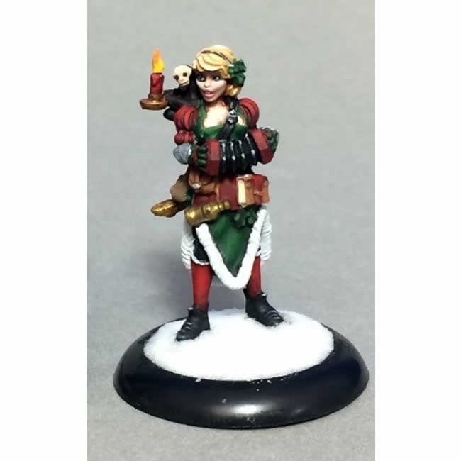 Carol Christmas Bard Miniature 25mm Heroic Scale Special Edition Reaper ...