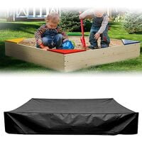 Dustproof Sandbox Cover with Drawstring, Oxford Cloth Square Tarp for ...