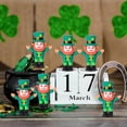 30 Pcs St Patrick's Day Mini Leprechaun Gnomes Figurine Small Lucky ...