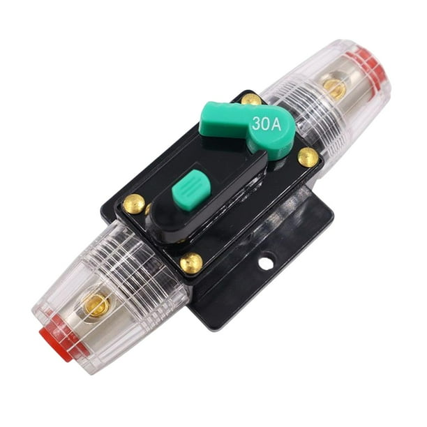 Circuit Breaker, Resettable Circuit Protection, with Manual Reset ,12 ...