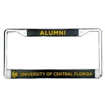 Automotive Advertising Associates UCF Alumni Chrome Metal License Plate ...