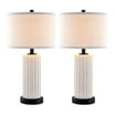 Free Shipping! Oneach 3 Way Dimmable Table Lamp Set of 2 with USBC+A ...