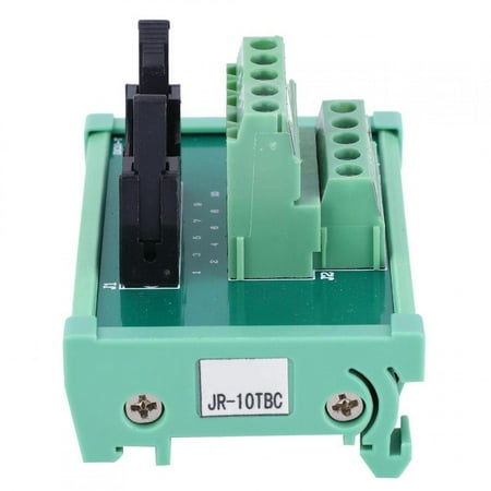 Domqga IDC-10P PLC Breakout Board Terminal Block Signal Adapter Moard ...