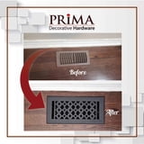 Prima Decorative Hardware Cast Aluminum Floor Register 8" X 10 ...