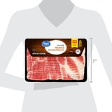 Great Value Hickory Smoked Pork Bacon, Mega Pack, 24 oz, Sliced ...