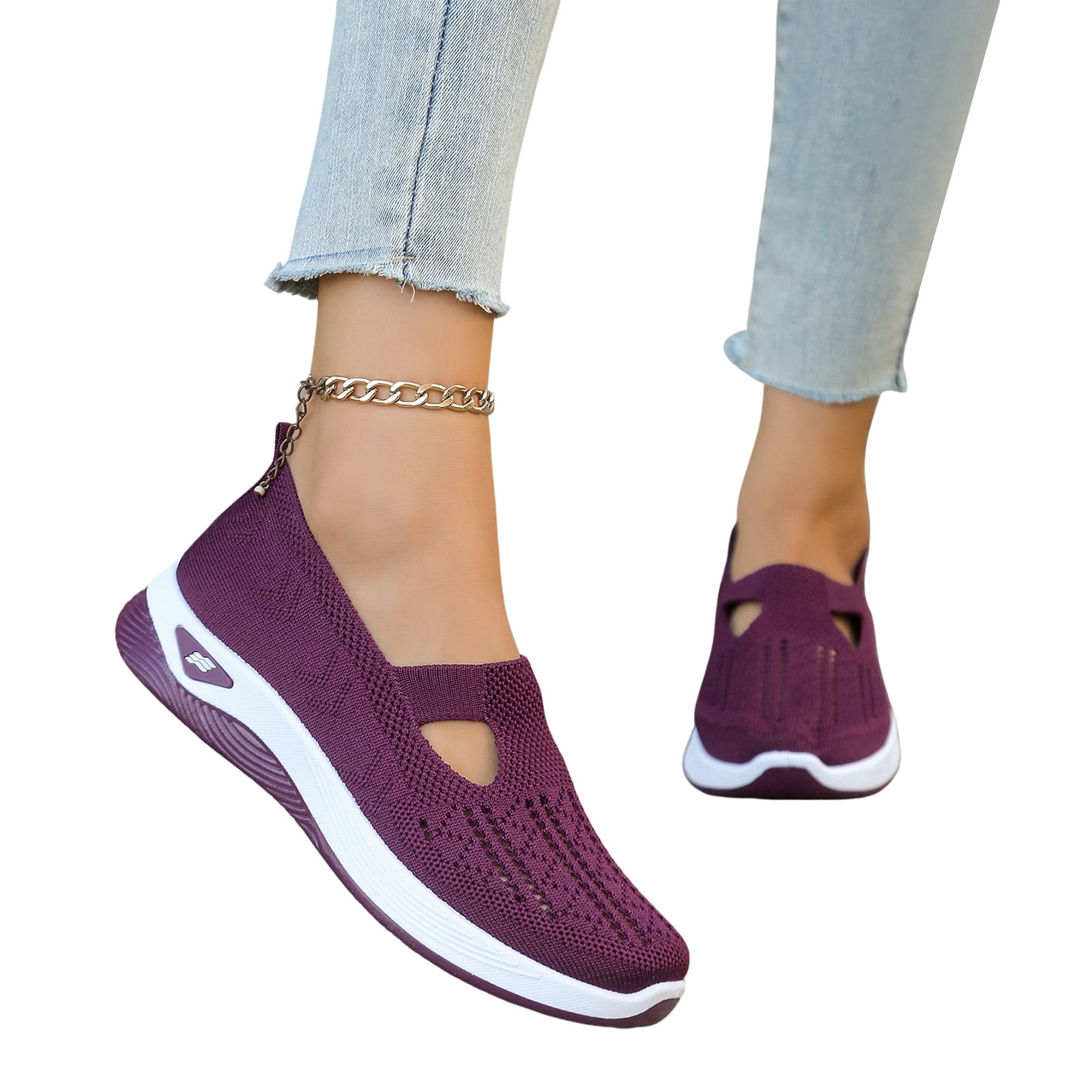 Click here for Hthlvmd Womens Slip On Walking Shoes  Womens Walki... prices