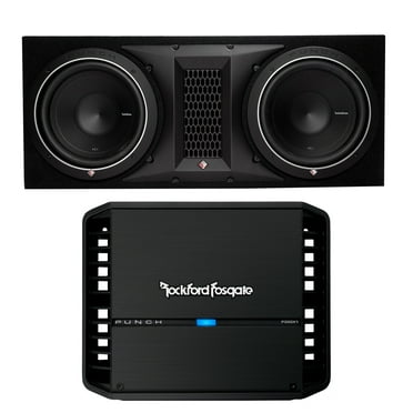 Rockford Fosgate 12 Inch 2400 Watt Dual Loaded Subwoofer Sub Enclosure ...