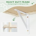 Coziwow 8 Piece Wall Mounted Cat Climber Set Climbing Frame With