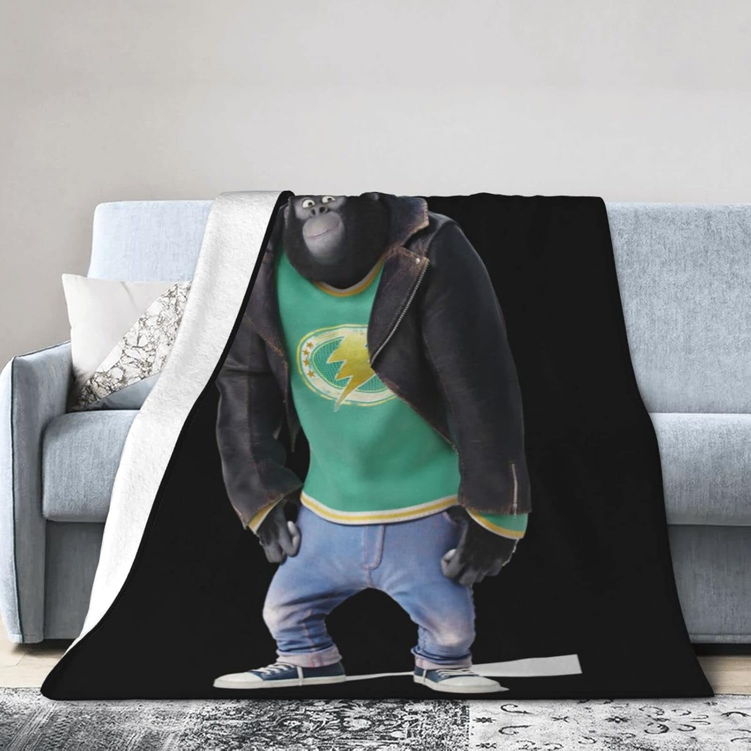 Click here for Zhitrades Throw Blanket Sing Johnny Fleece Blanket... prices