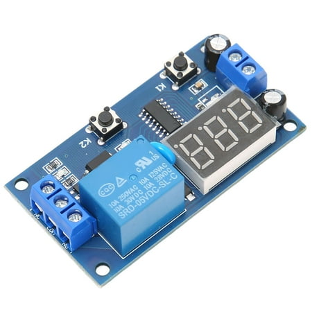 Control Relay Cycle Timer, Trigger Delay Time Module Switch Optocoupler Isolation DC 5V LED ...