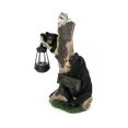 DWK Corporation Forest Greeting Black Bears LED Solar Lantern Welcome ...