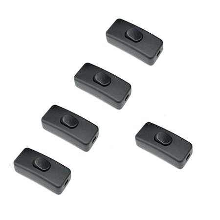 HEIBINCord Switch On/Off Rocker Switch Button Switches for Bedroom Desk ...