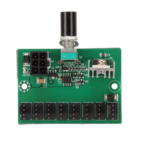Fan Splitter Controller Hub, 6pin Interface Computer Fan Controller Hub ...