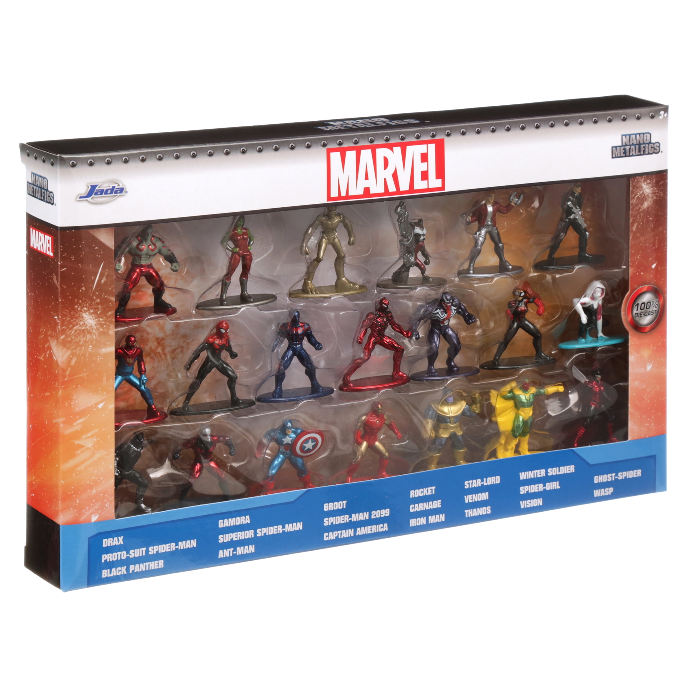 Action 1.65 Nano Metalfigs Marvel Avengers Movie Infinity War Wave 2 ...