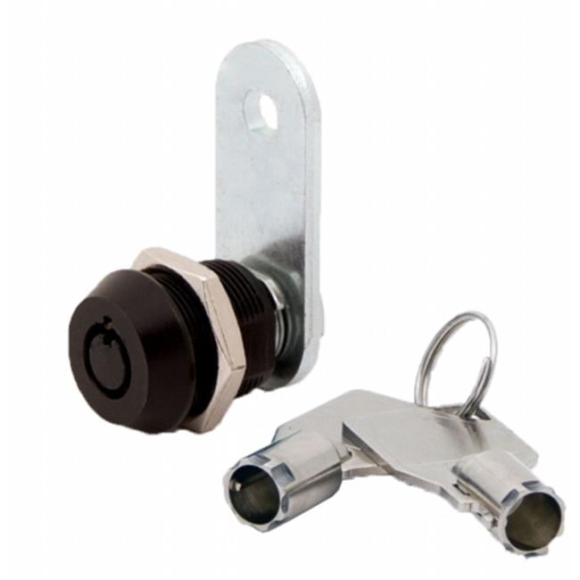 FJM Security MEI-2400AS-KA-BLK Tubular Cam Lock 0.62 in. Keyed Alike ...