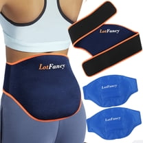 Large Ice Packs for Injuries, Comfytemp Reusable Hot Cold Pack Wrap for ...