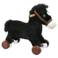 Rockin' Rider Cocoa Pony Ride-On Toy Plush Horse with Sound & Mane ...