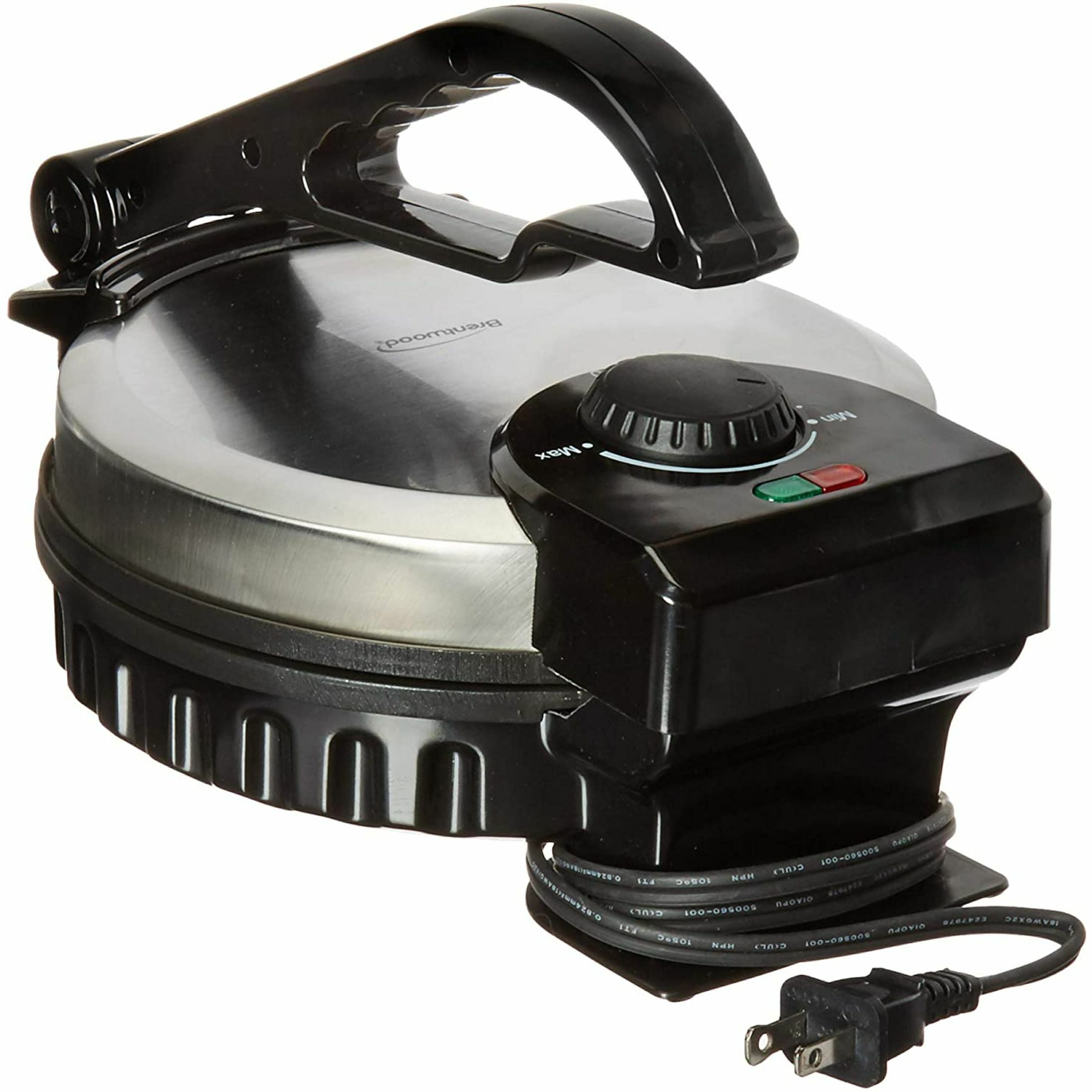 Brentwood 8-Inch Stainless-Steel Non-Stick Electric Tortilla Maker ...