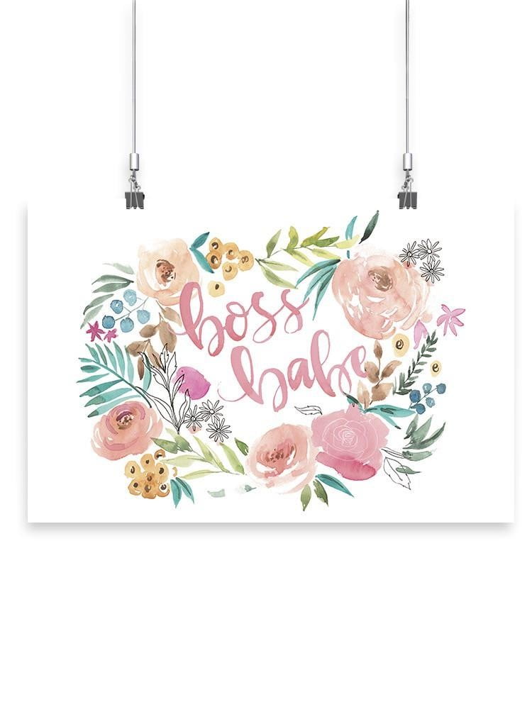 Boss Babe I. Poster - Jennifer Paxton Parker Designs, - Walmart.com
