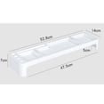 BESTYASH ABS White Keyboard Supporting Shelf for Home Use Organize ...