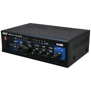 PYLE PCA1 - Compact Stereo Power Amplifier - Mini Audio Power Amp ...