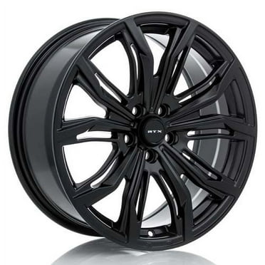 RTX Black Widow 17x7.5 5x120 ET35 CB72.6 Black Machined Wheel - Walmart.com