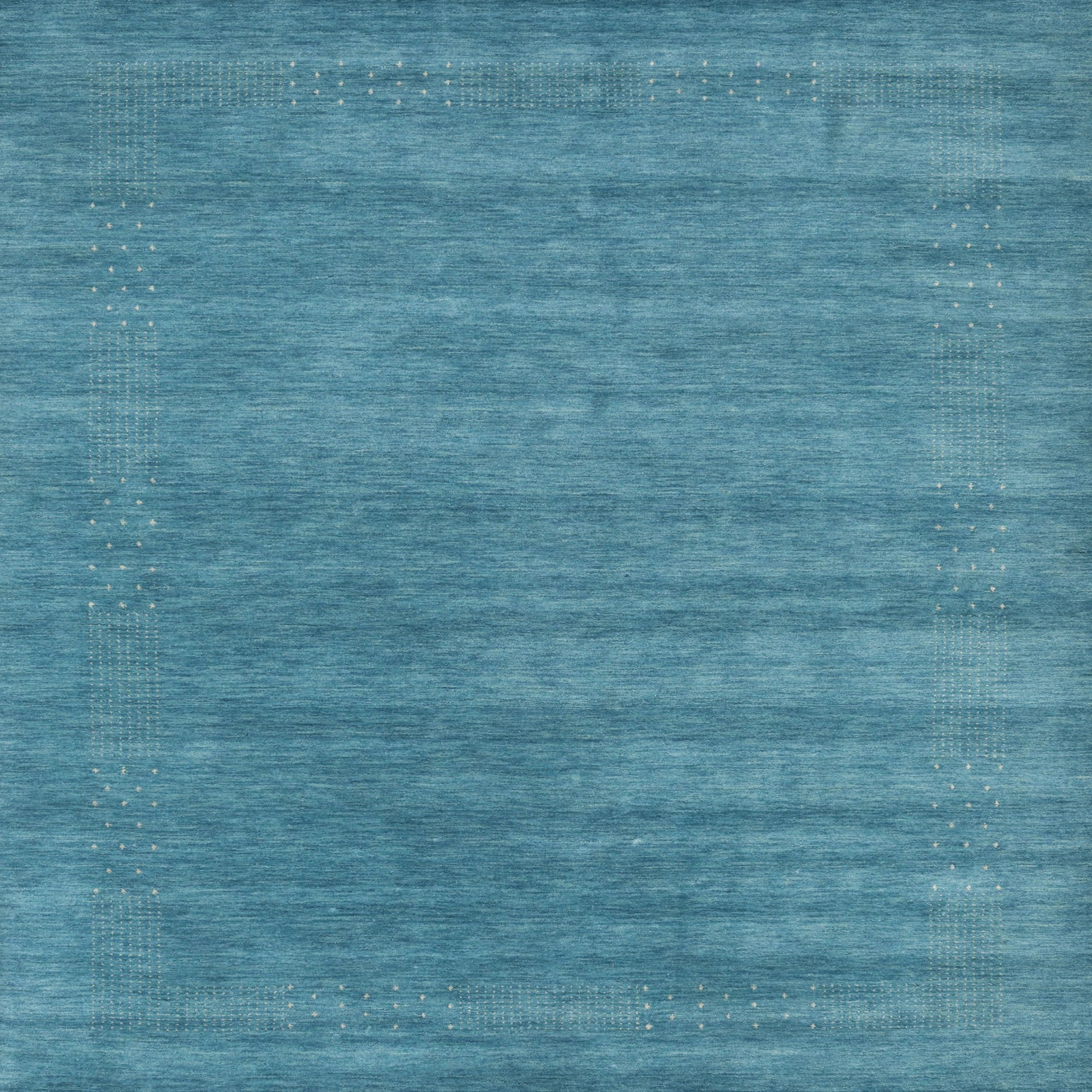 Ahgly Company Indoor Square Contemporary Blue Ivy Blue Abstract Area ...