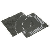 LEGO City 60237 Supplementary Curve and Crossroad Construction Toy Set ...