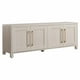 Evelyn&Zoe Chabot Rectangular TV Stand for TV's up to 75", Alder White ...