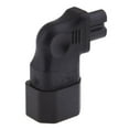 IEC 320 C1 Adapter PLUG/SOCKET, 90 Degree Connector, IEC 3Pole Male 320 ...