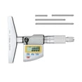 IP65 Level 0-100mm Digital Depth Micrometer 0.001mm Electronic Depth ...