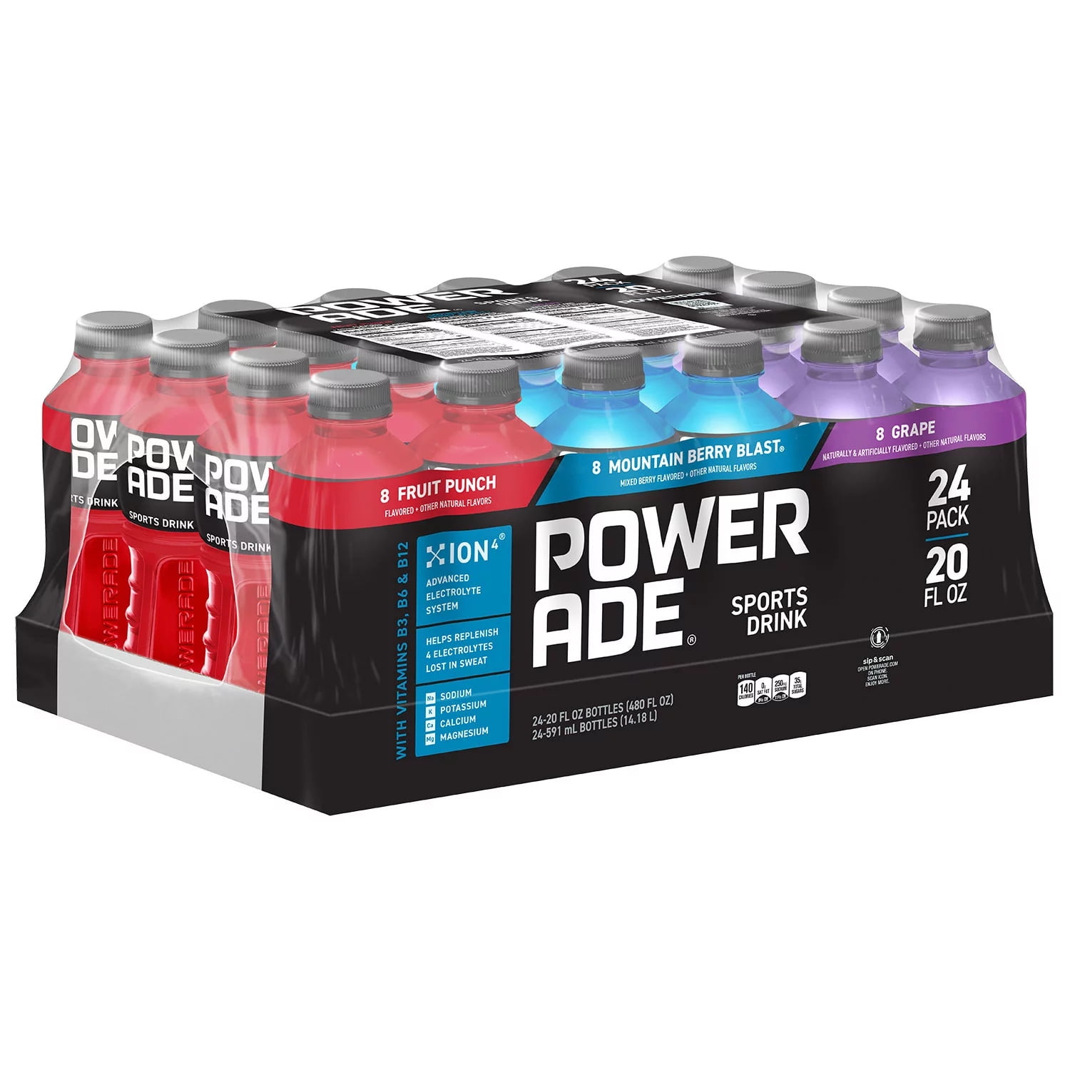 Powerade Sports Drink Variety Pack - 20 fl. oz., 24 Nepal | Ubuy